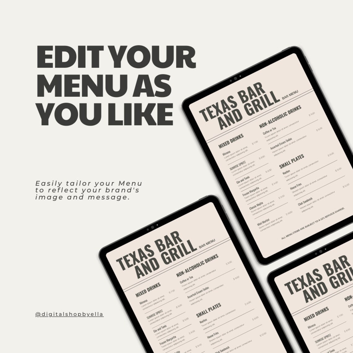 PLR Templates Master Resell Rights MRR Menu Card Dinner Party Sell on ...