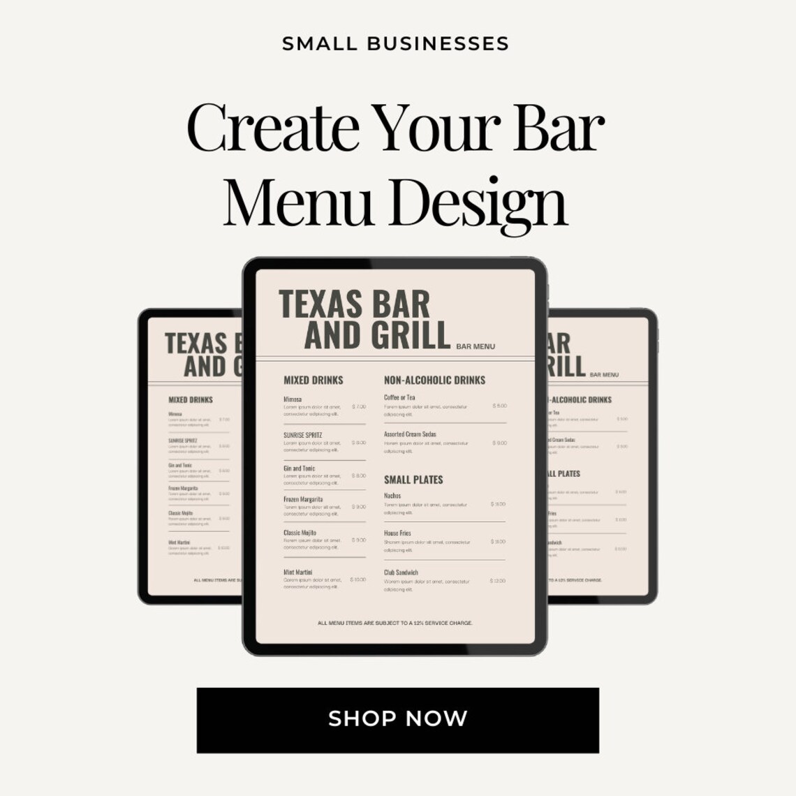 PLR Templates Master Resell Rights MRR Menu Card Dinner Party Sell on ...