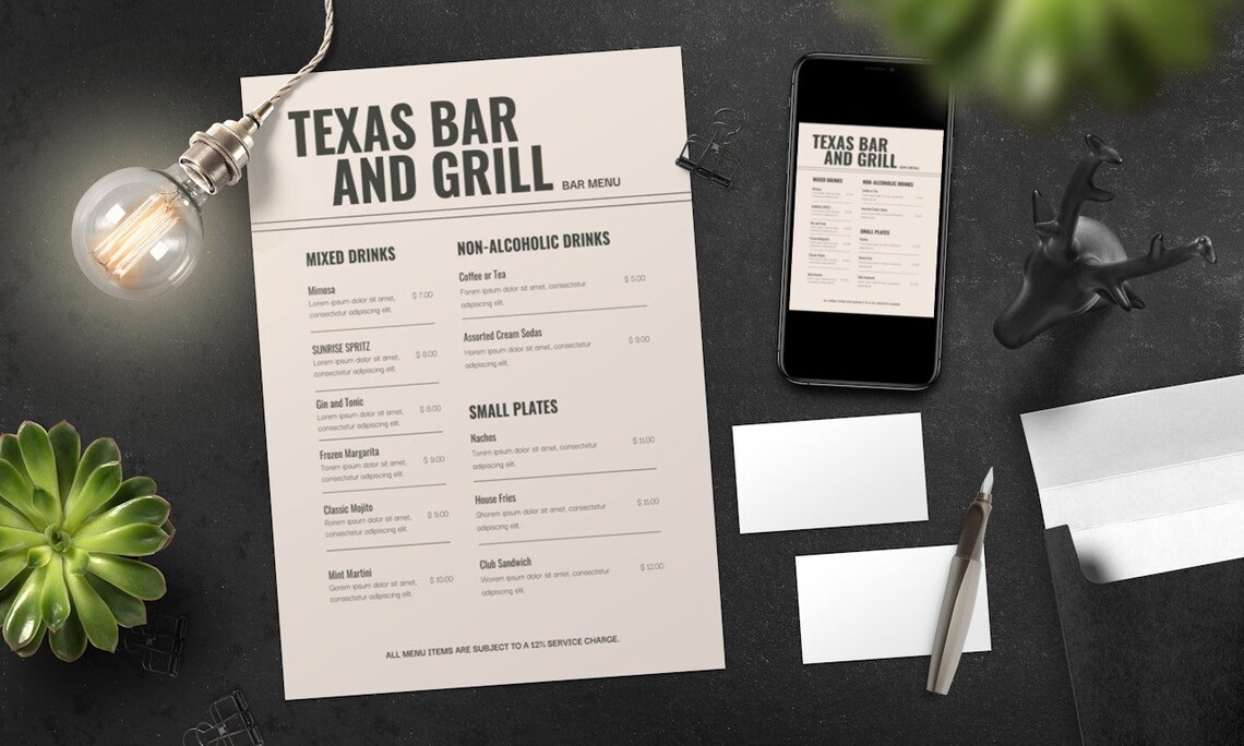 PLR Templates Master Resell Rights MRR Menu Card Dinner Party Sell on ...