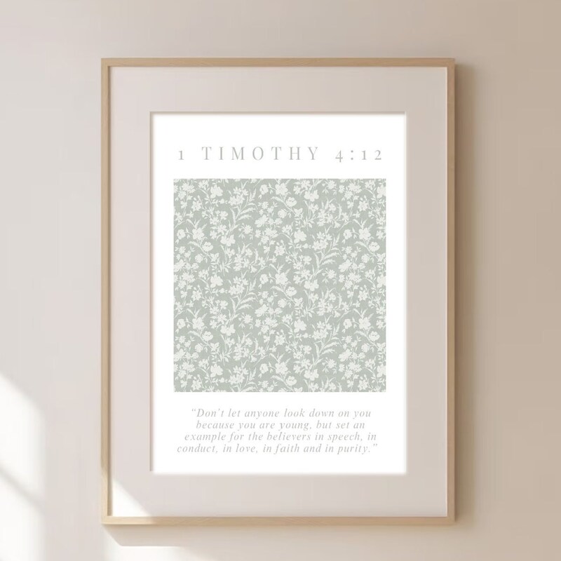 Bible Quote Art - Etsy