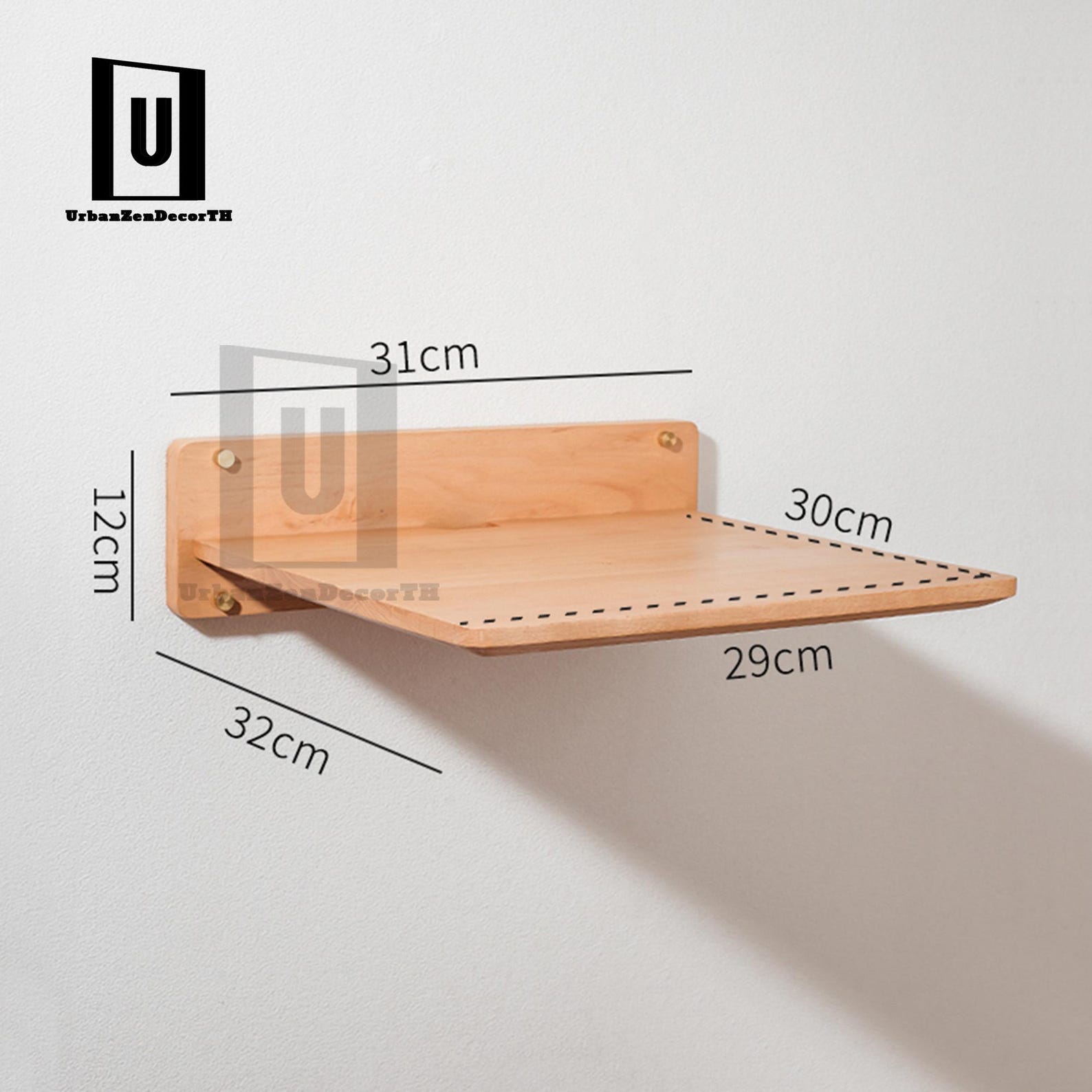 Solid Wood Projector Stand,floating Turntable Shelf, Customizable ...