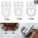 Walnut Toilet Cover,solid Wooden Toilet,wooden Toilet Seat With ...