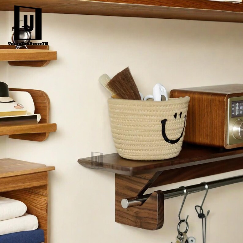 Book Shelf,kitchen Shelves,modern Floating Shelves,3 Inches Thick,heavy ...