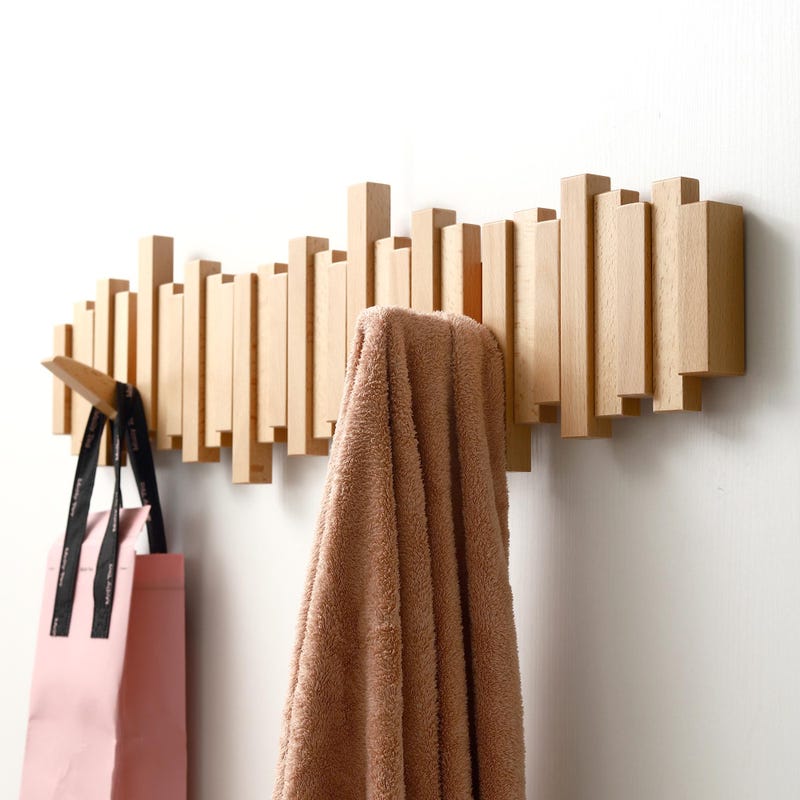 Piano Coat Rack Beech - Etsy UK