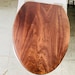 Walnut Toilet Cover,solid Wooden Toilet,wooden Toilet Seat With ...