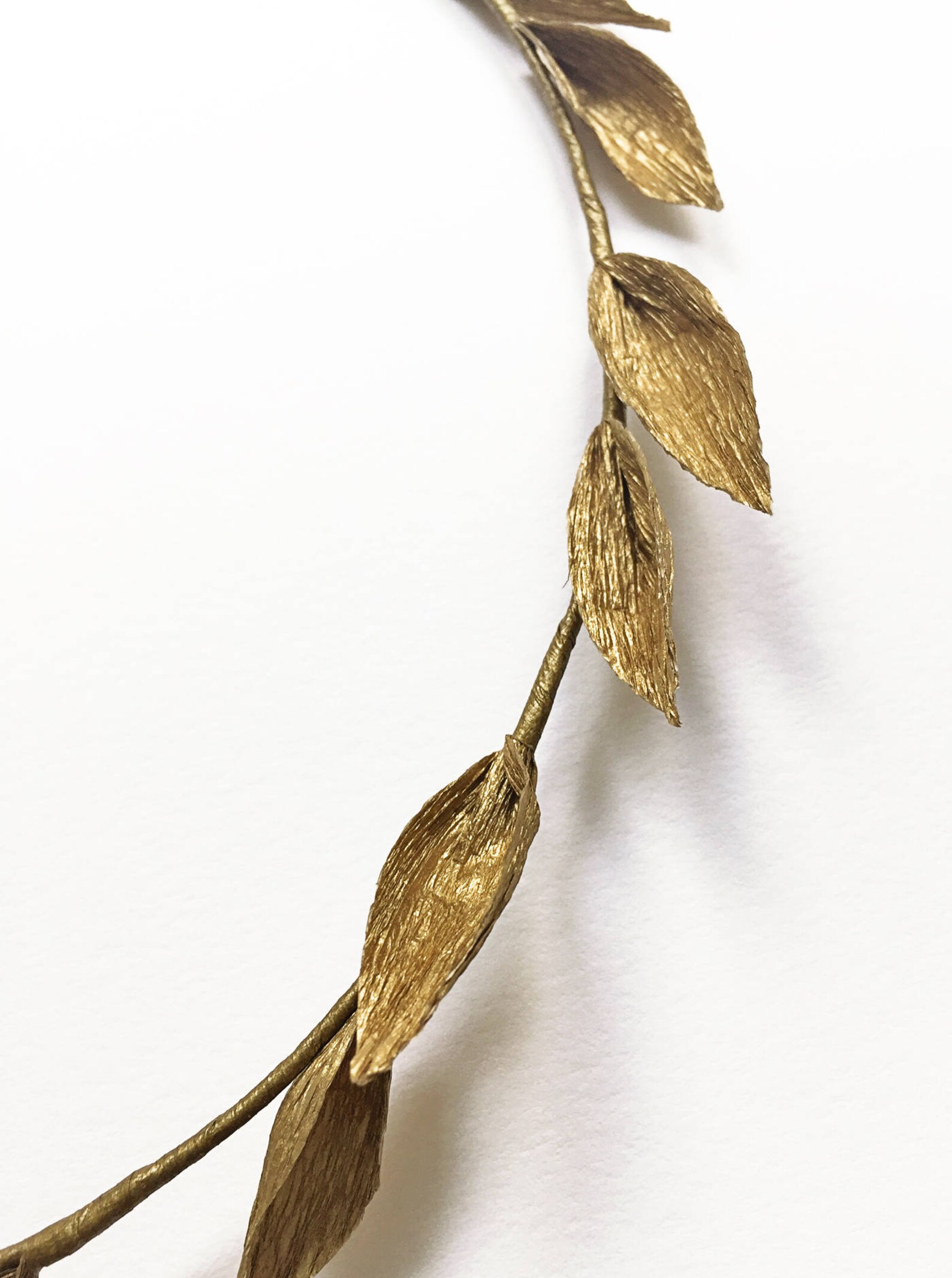 Minimalist Paper Leaf Crown: Simple & Classic | Etsy