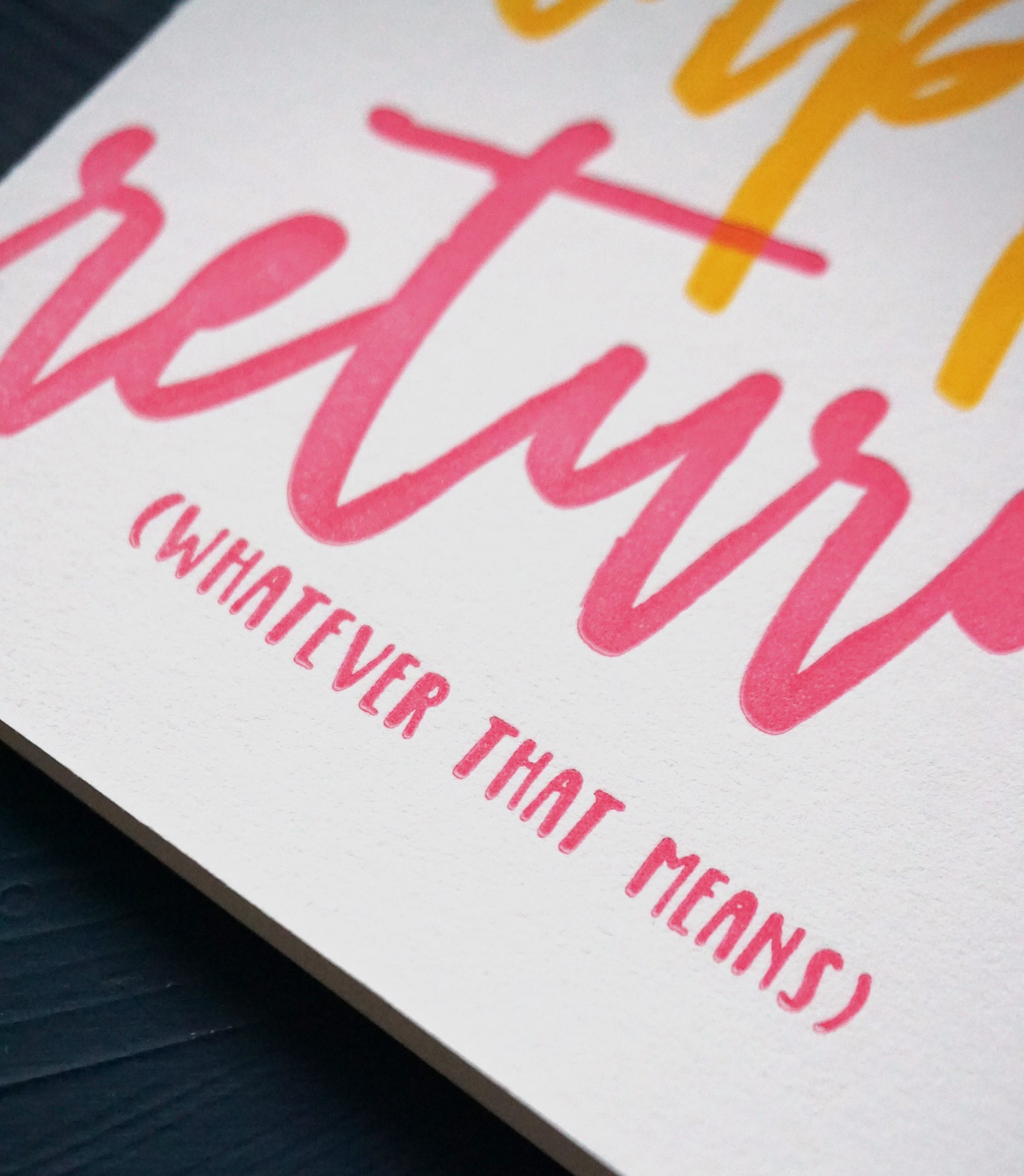 Many Happy Returns Letterpress Birthday Card - Etsy