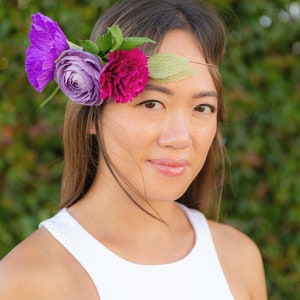 Custom Paper Flower Crown: Small - Etsy