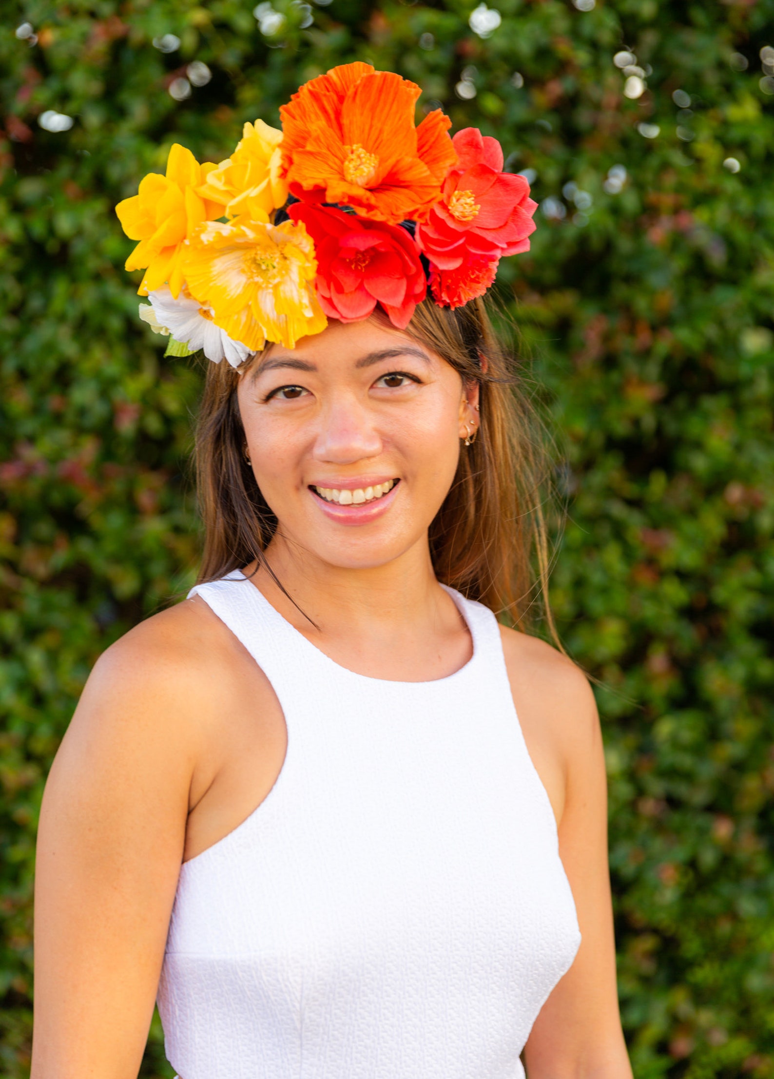 Custom Paper Flower Crown Large Etsy Custom Paper Flower Crown Large Etsy