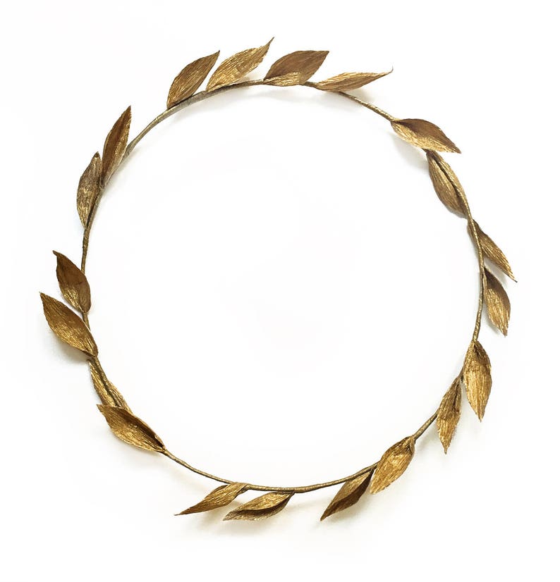 Minimalist Paper Leaf Crown: Simple & Classic - Etsy