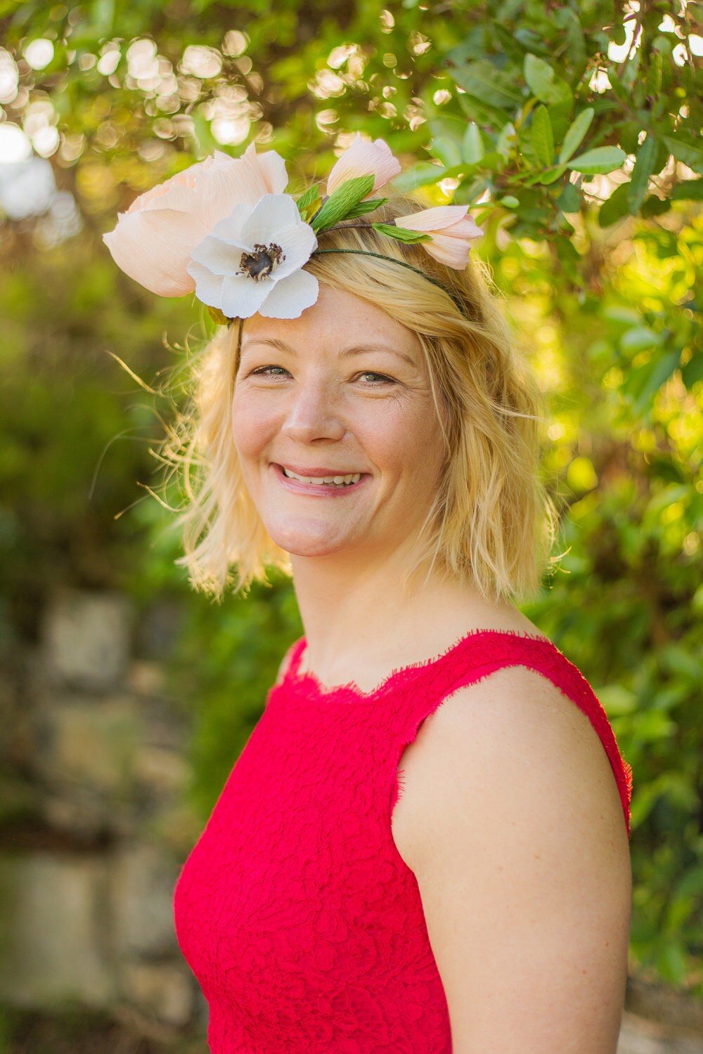 Custom Paper Flower Crown: Small | Etsy