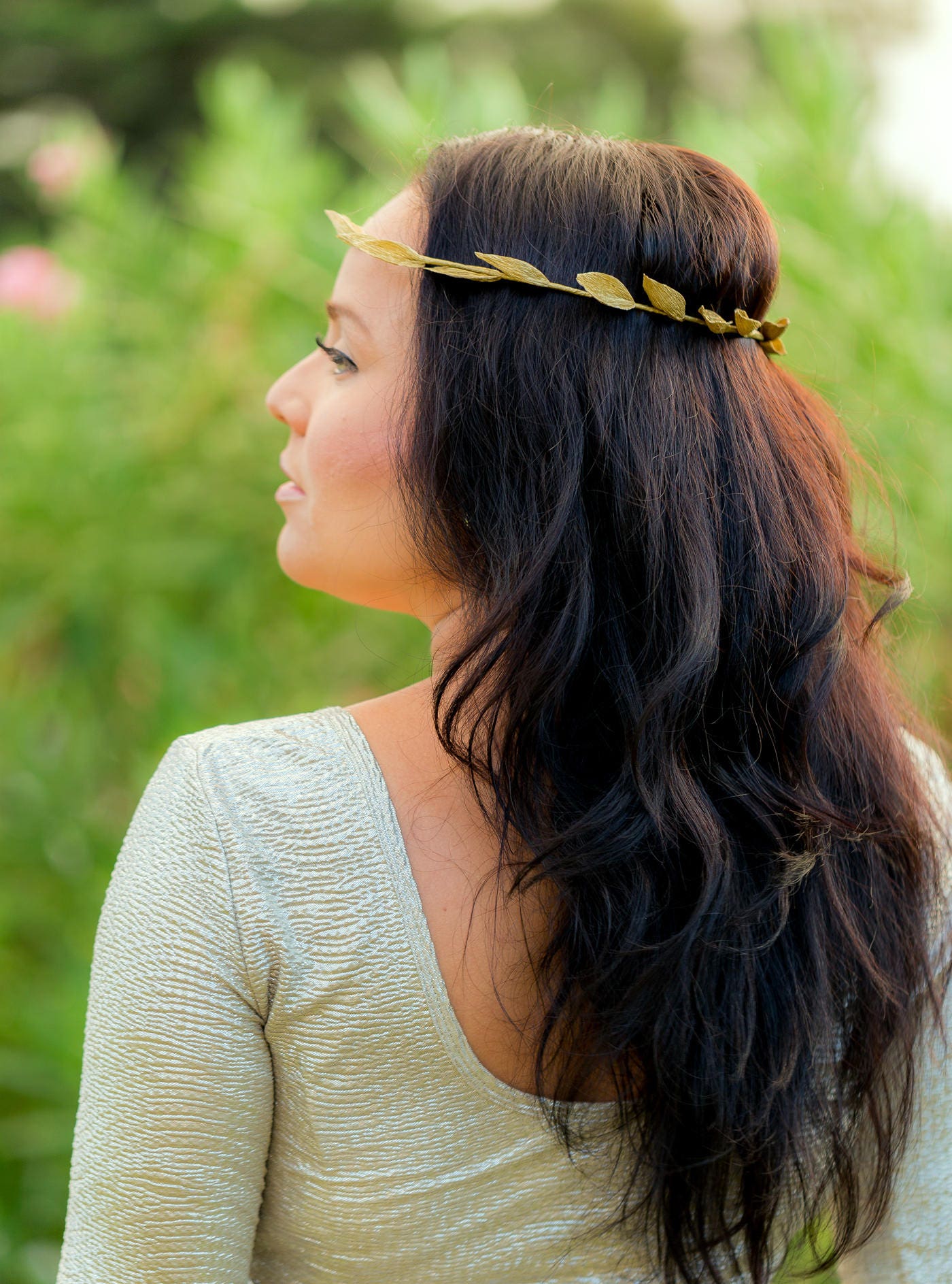 Minimalist Paper Leaf Crown: Simple & Classic - Etsy