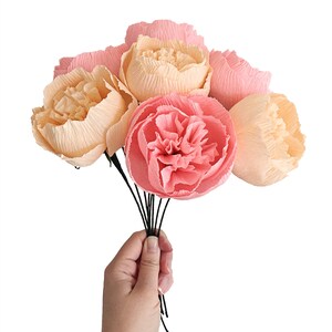Miniature Garden Rose: Handmade Crepe Paper Flower - Etsy