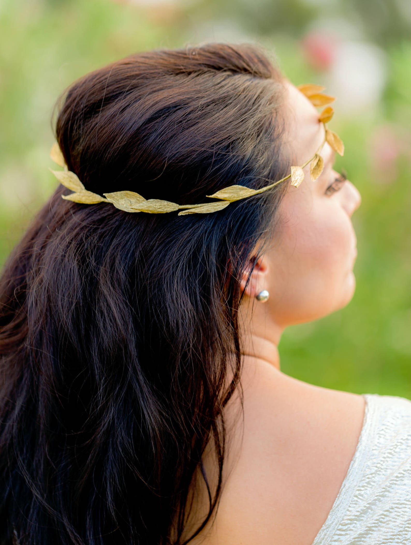 Minimalist Paper Leaf Crown: Simple & Classic - Etsy