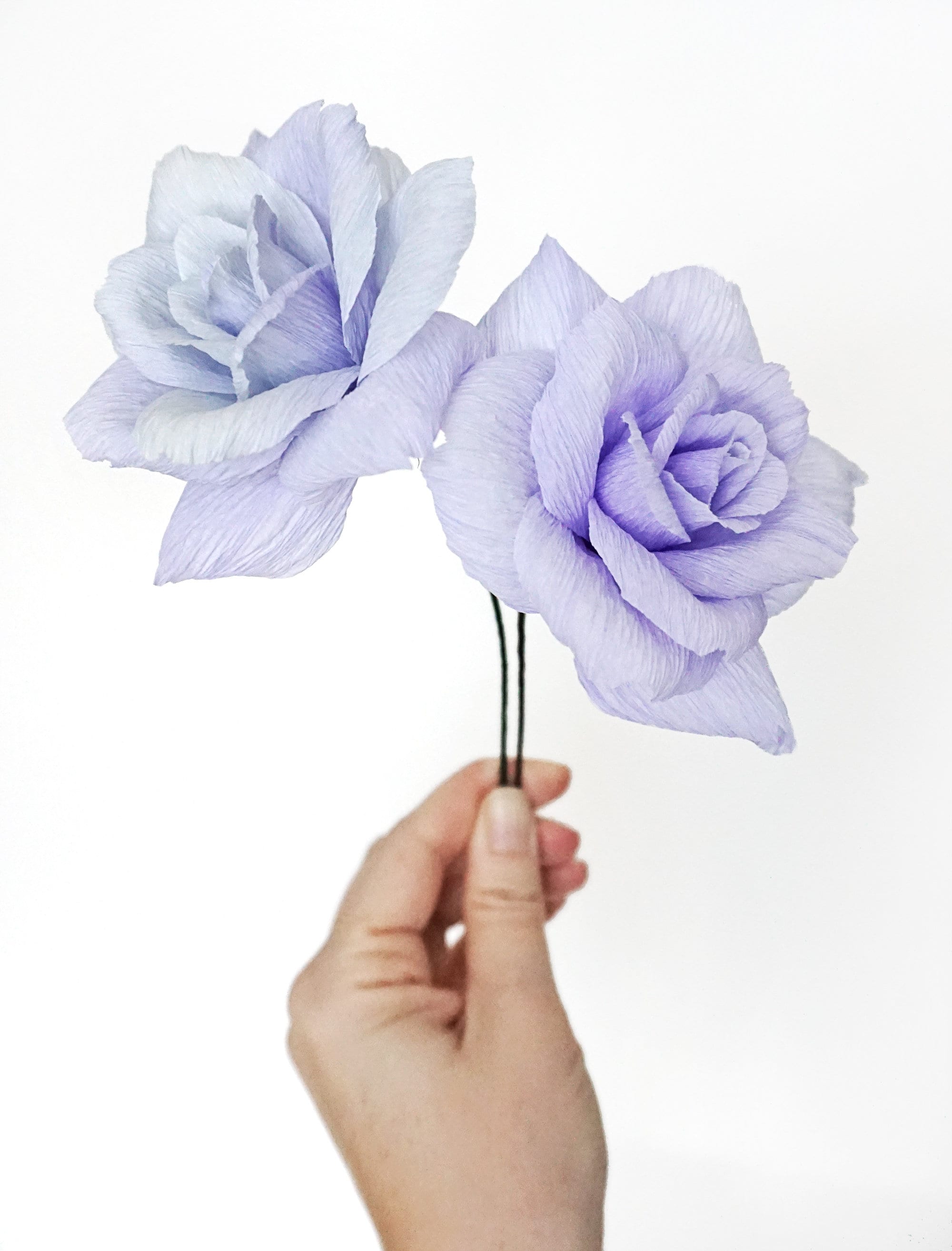 Classic Rose: Handmade Crepe Paper Flower | Etsy