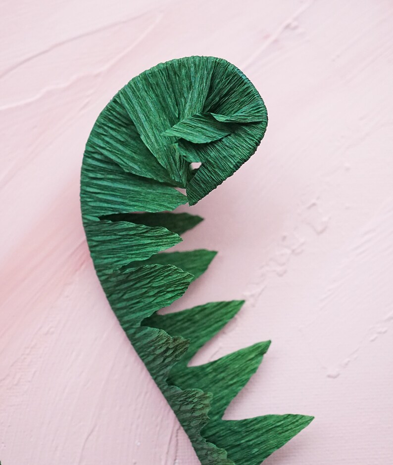 Maidenhair Fern: Handmade Crepe Paper Foliage | Etsy