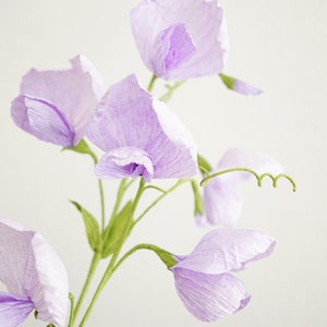 Sweet Pea Vine: Handmade Crepe Paper Flowers - Etsy Canada
