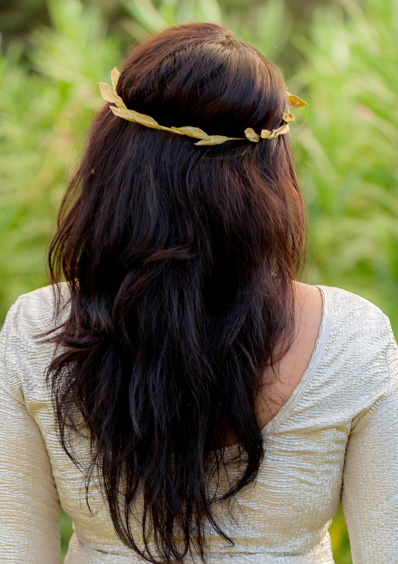 Minimalist Paper Leaf Crown: Simple & Classic - Etsy