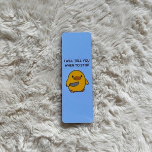 Duck Bookmarks Laminated Double Sided for Book Lovers Animal Bookmarks ...