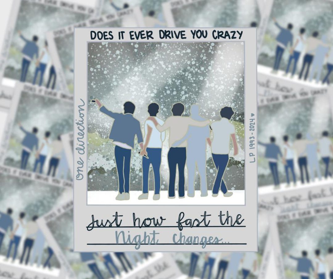 Night Changes Polaroid | Liam Payne One Direction Tribute Vinyl - Etsy