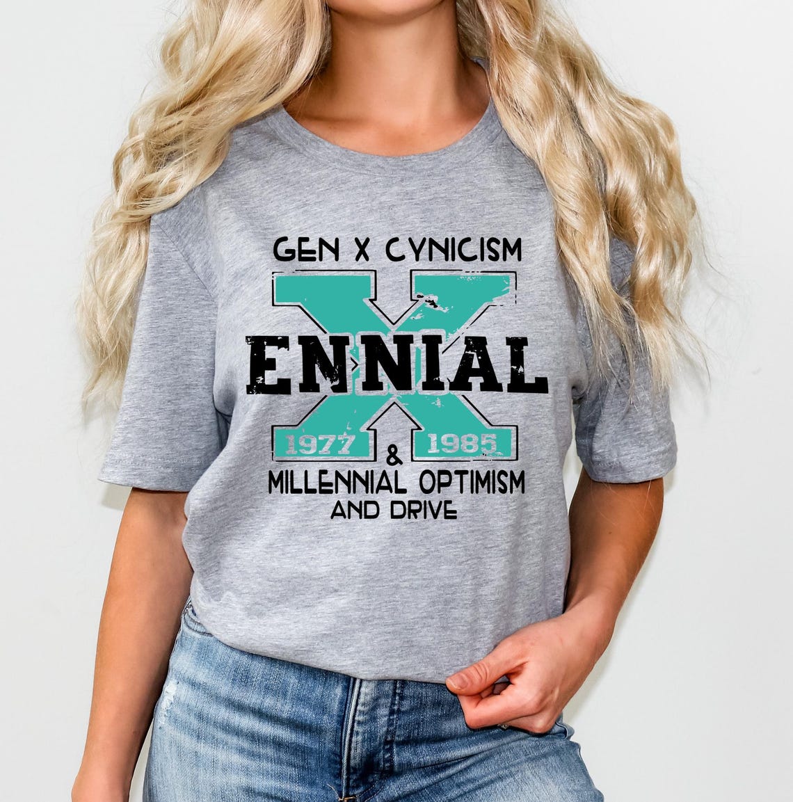 Xennials T-shirt | Gen X | Millennials | Generations | 1977-1985 Shirt ...