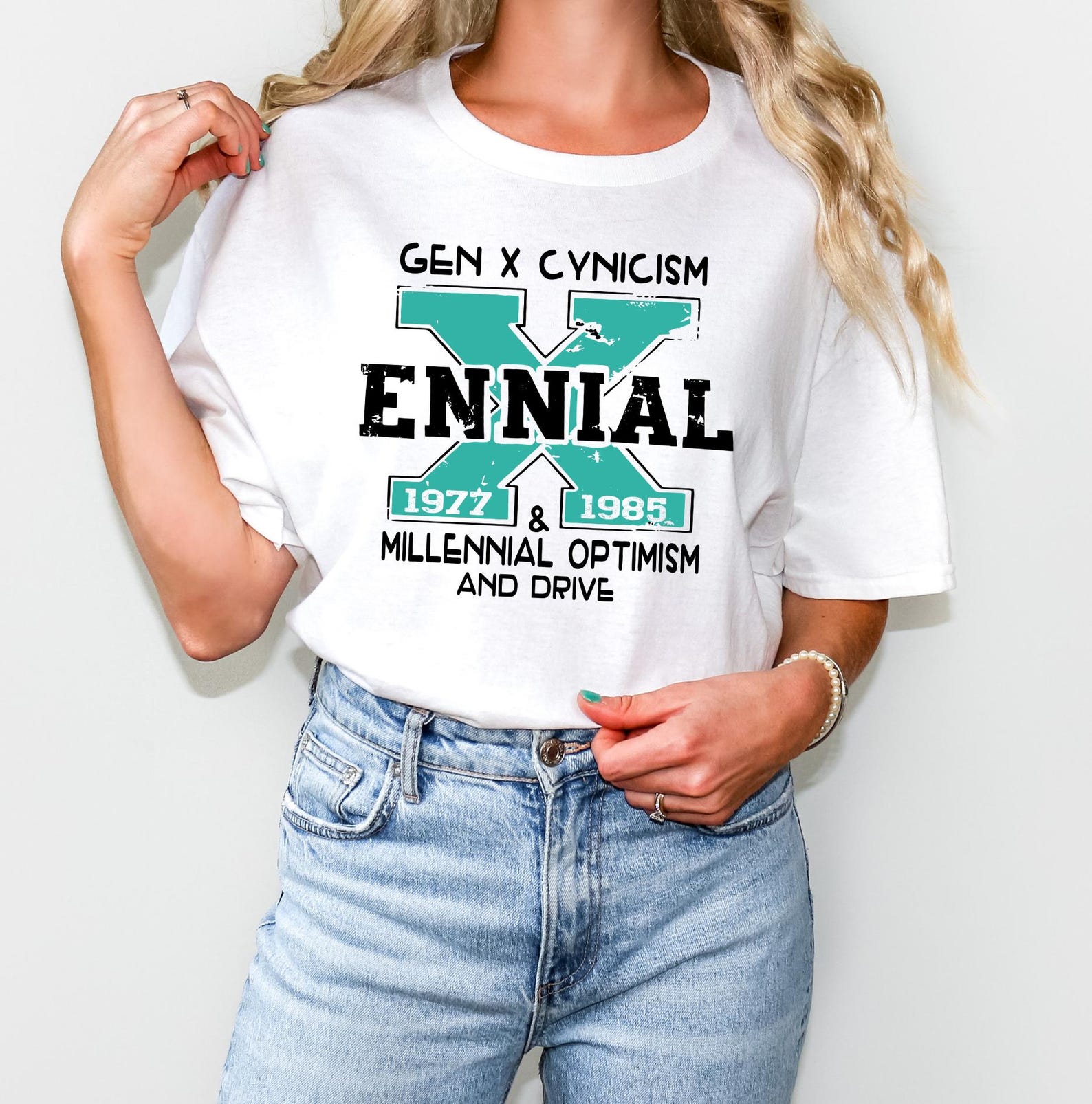 Xennials T-shirt | Gen X | Millennials | Generations | 1977-1985 Shirt ...