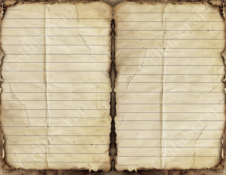 Basic Junk Journal Vintage Line Sheet,old Printable Lined Page,aged ...