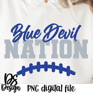 Blue Devils Football, Blue & Royal Blue, Blue Devils Nation, School ...