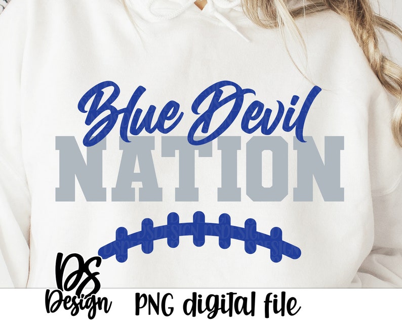 Blue Devils Football, Blue & Royal Blue, Blue Devils Nation, School ...
