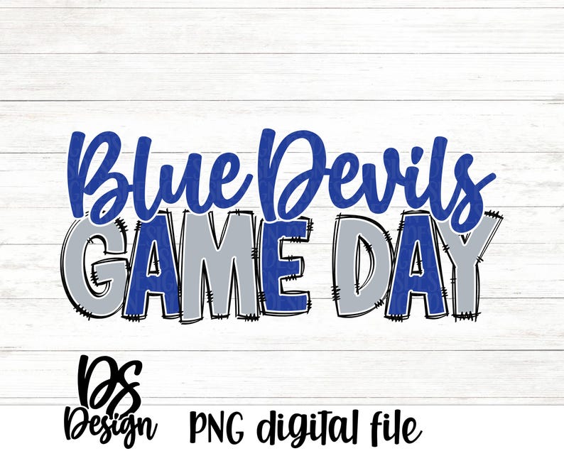Blue Devils Football, Blue & Royal Blue, Blue Devils Game Day, School ...