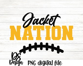 Yellow Jackets, Team Colors, Cheer, School Spirit, PNG, JPG ...