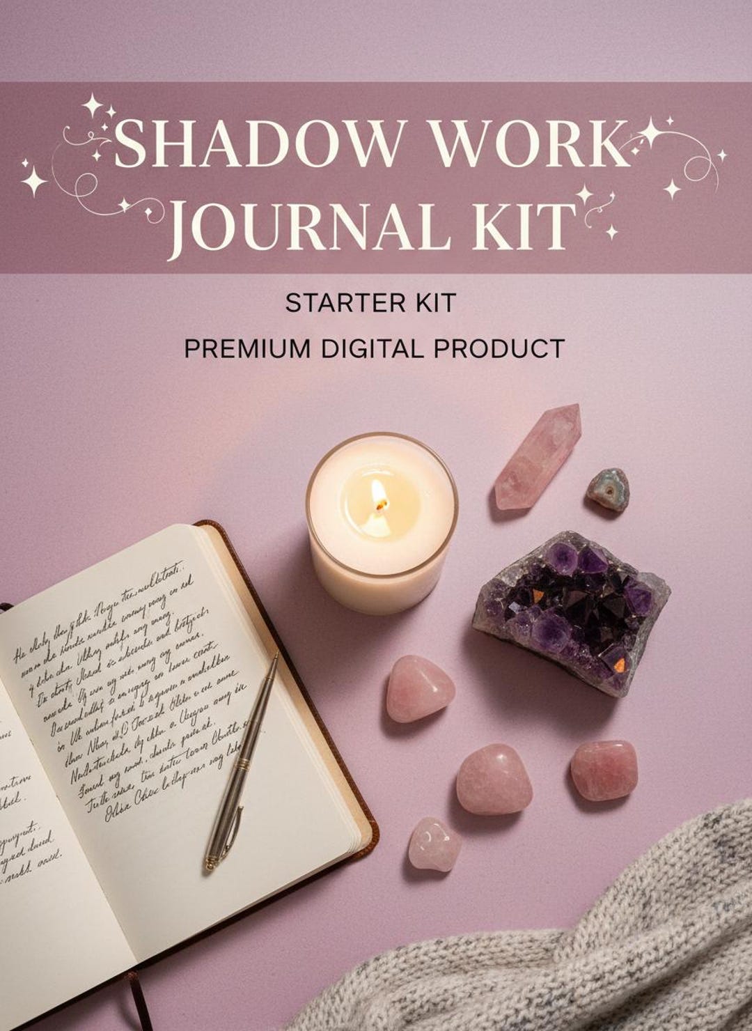Shadow Work Journal Kit | Deep Healing Prompts, Self Reflection ...