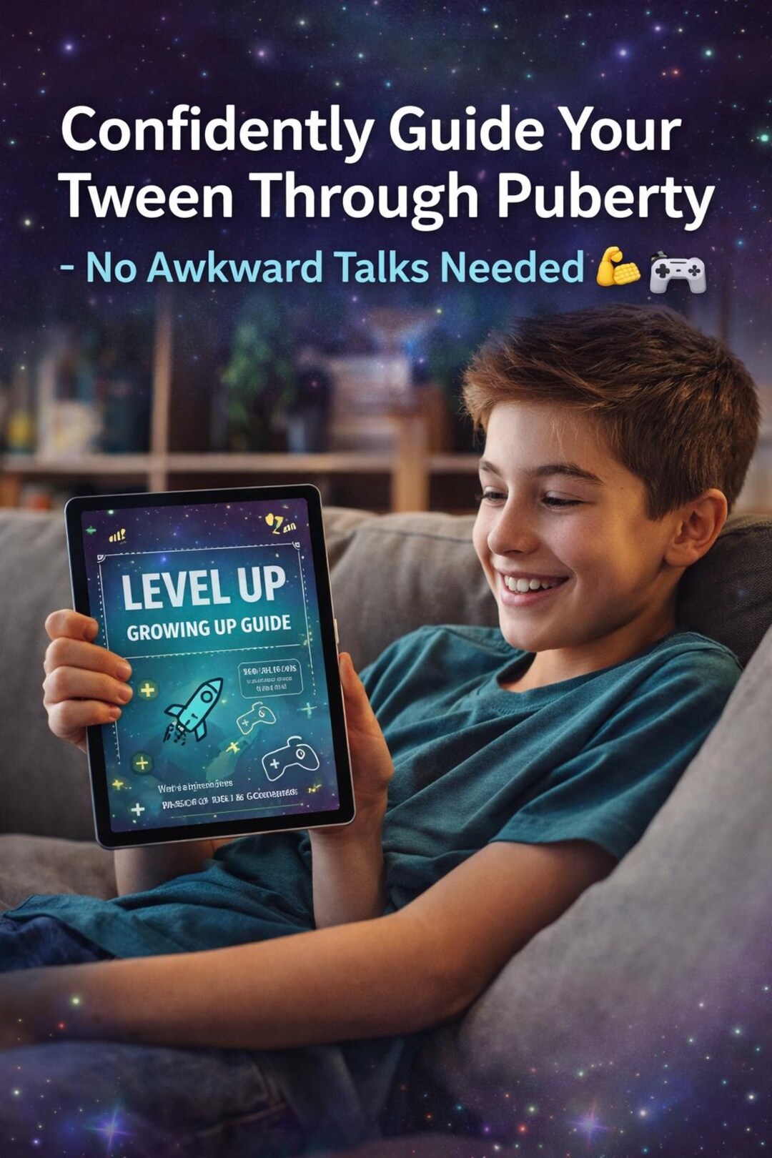 Boys Puberty Guide for Tweens | Confidence Workbook, Body Changes ...