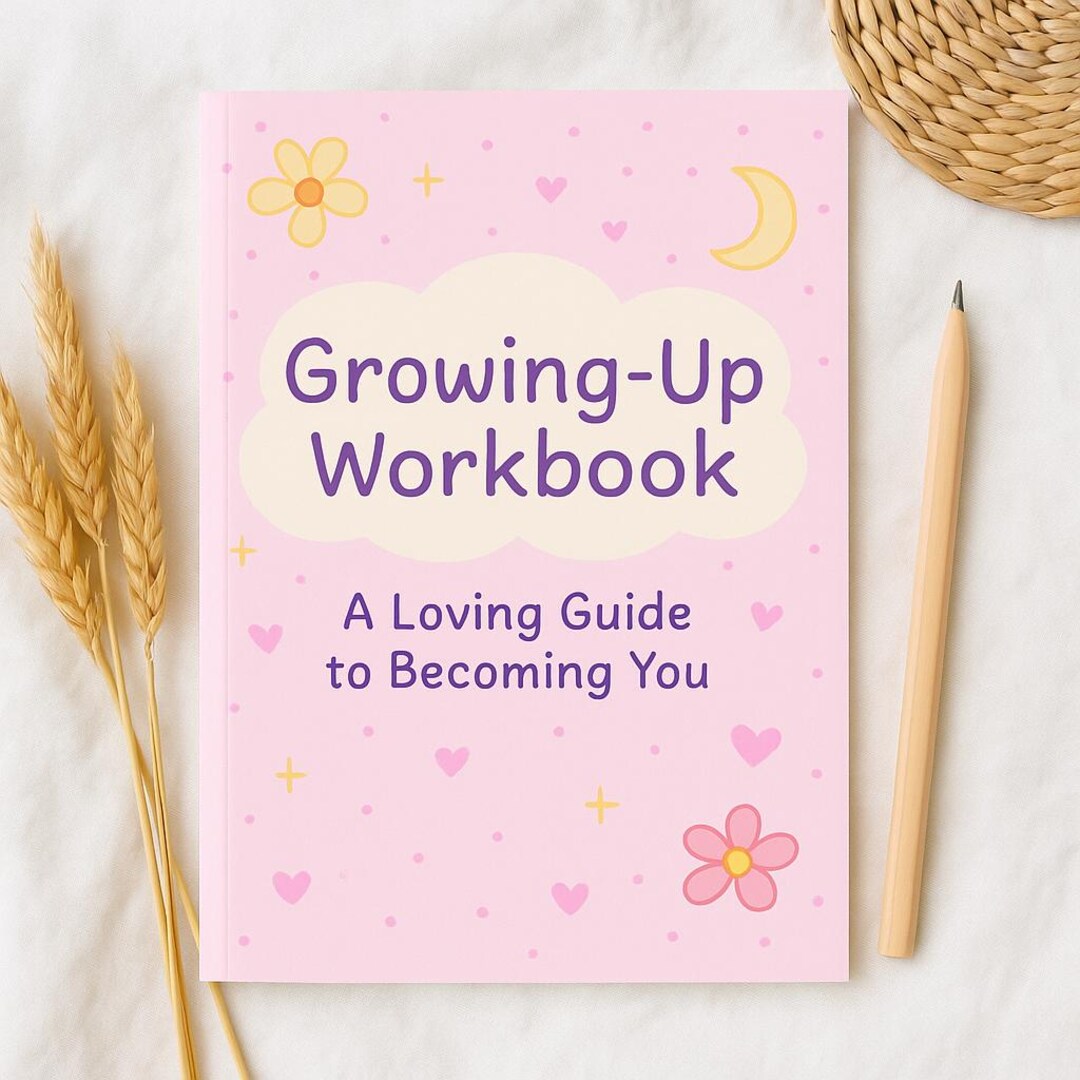 Growing-up Workbook | Printable Puberty Guide for Girls | Self-esteem ...