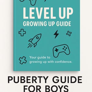 Puberty Guide for Boys | Tween Confidence, Growing up Education, and ...