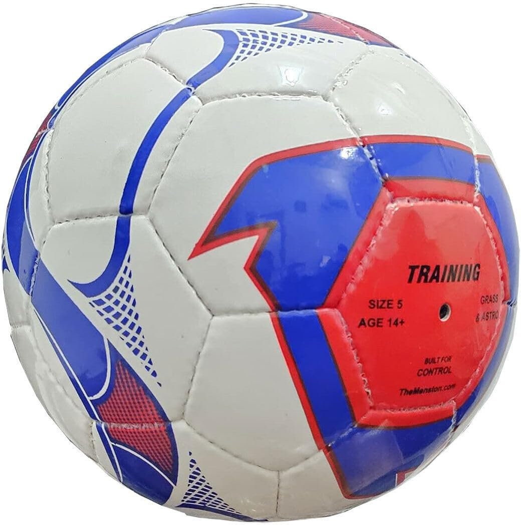 Training Soccer Ball Adults Hand Stitch 32 Panel Soft Football PVC ...