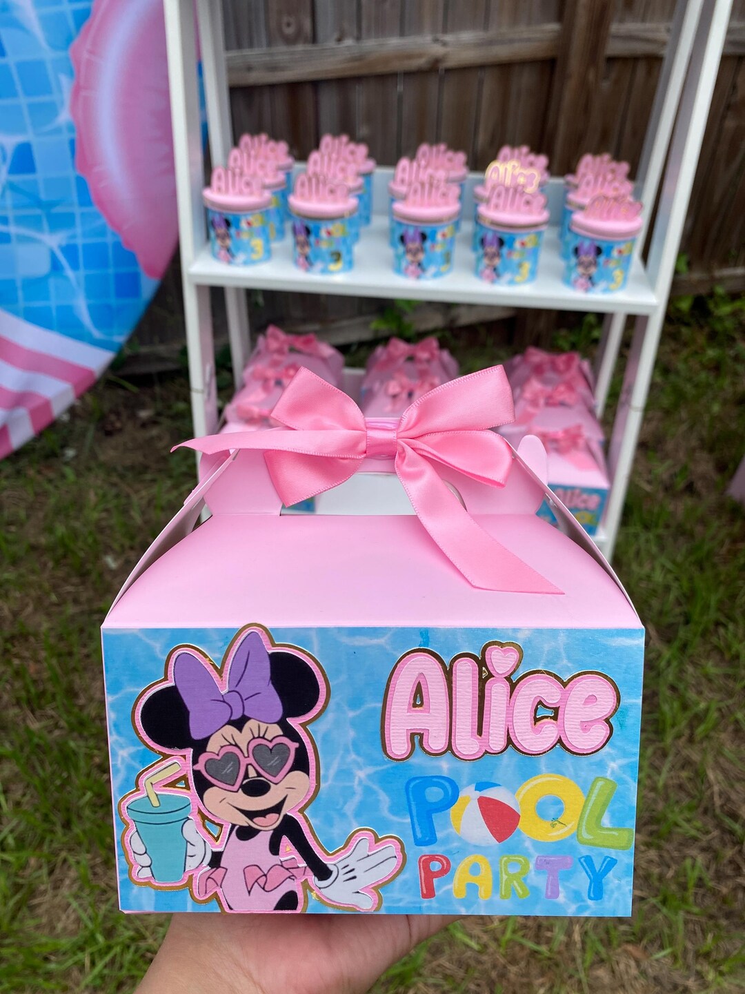 Personalized Minnie Mouse Boxes - Etsy