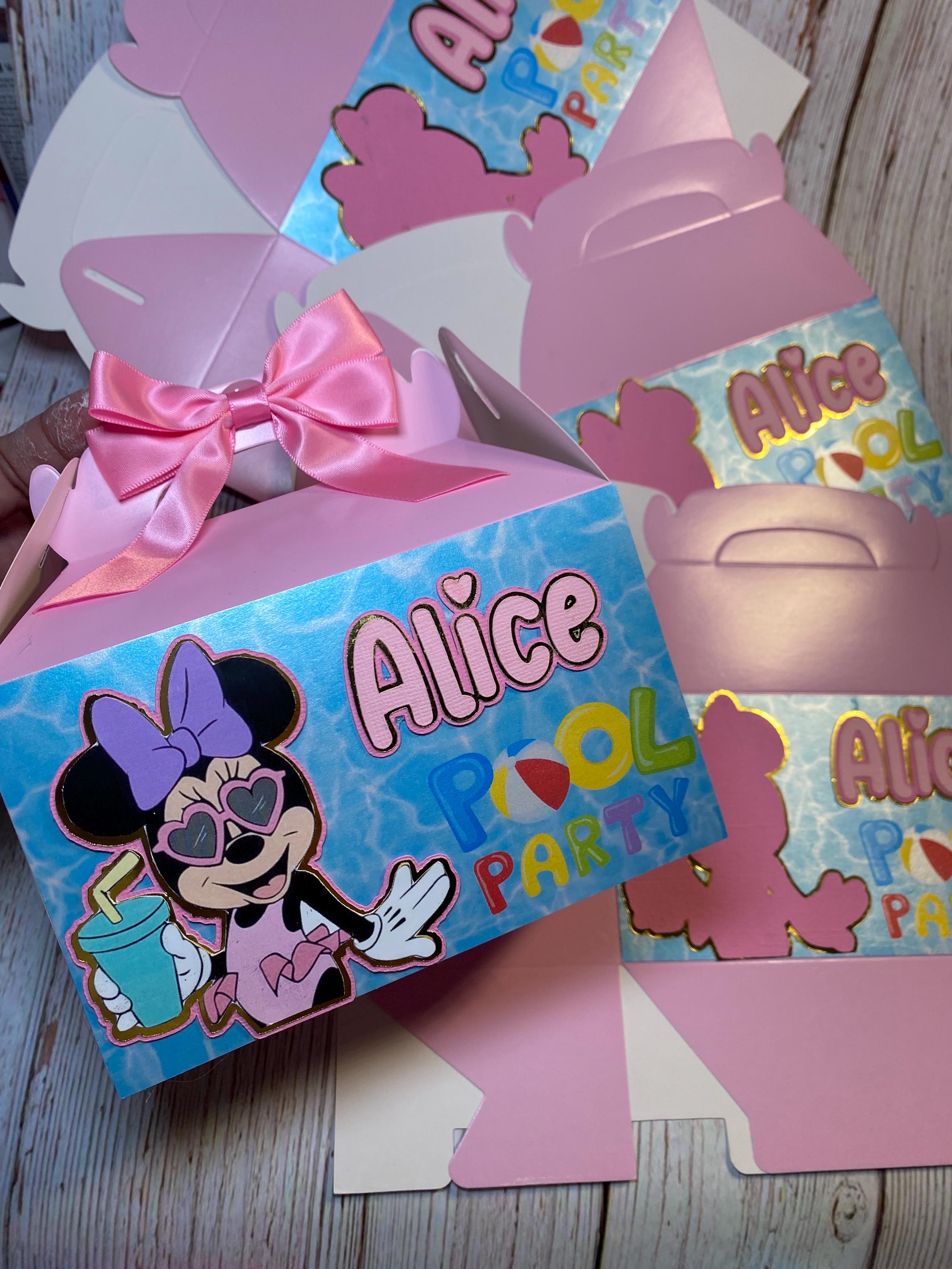 Minnie Mouse Custom Box – Personalized Gift Box for Girls Birthday ...