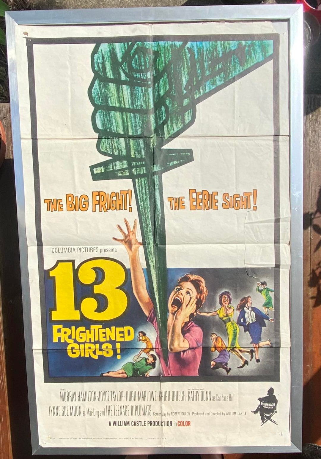 13 Frightened Girls 1963 One Sheet - Etsy