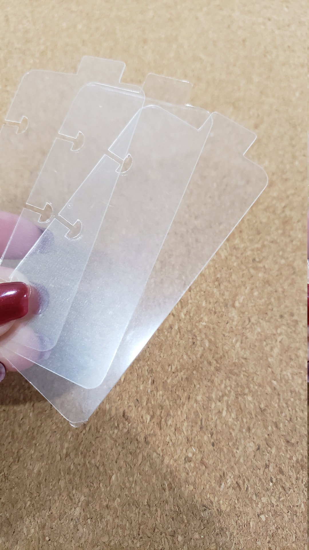 SET of 2 Micro Happy Planner Bookmarks Top Tab - Etsy