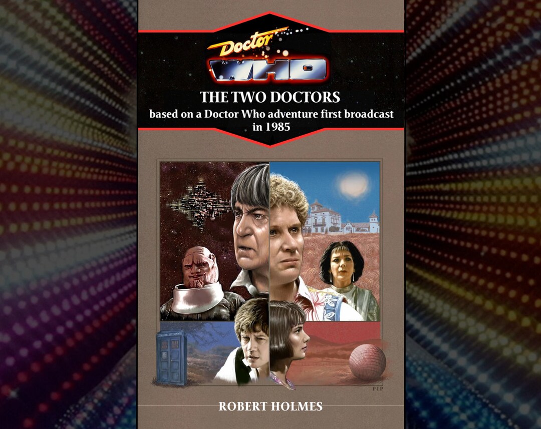 Doctor Who: the Two Doctors (virgin Blue Spine Reprint Custom Cover) - Etsy
