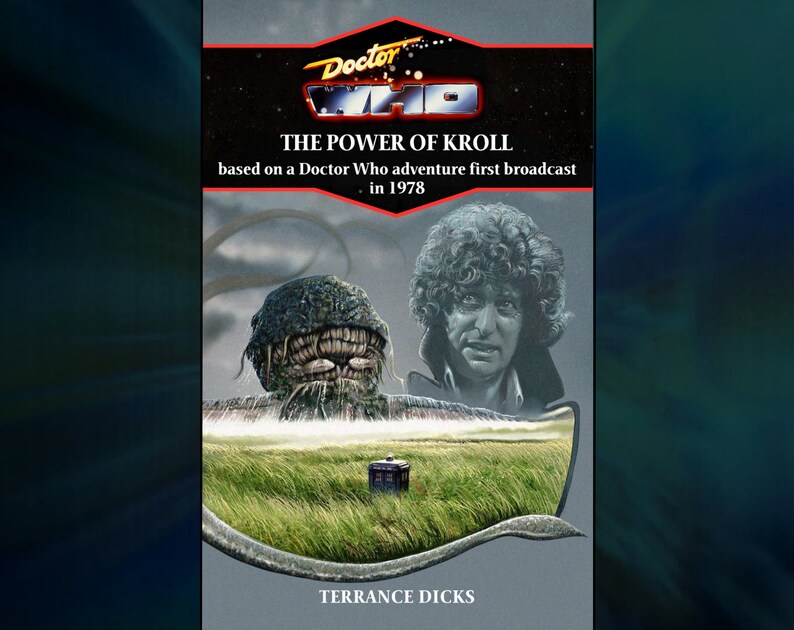 Doctor Who: the Power of Kroll virgin Blue Spine Reprint Custom Cover ...