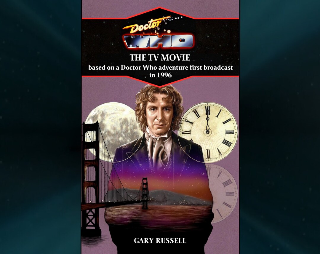 Doctor Who: the TV Movie (virgin Blue Spine Reprint Custom Cover) - Etsy