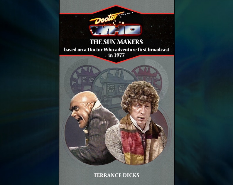 Doctor Who: the Sun Makers (virgin Blue Spine Reprint Custom Cover) - Etsy
