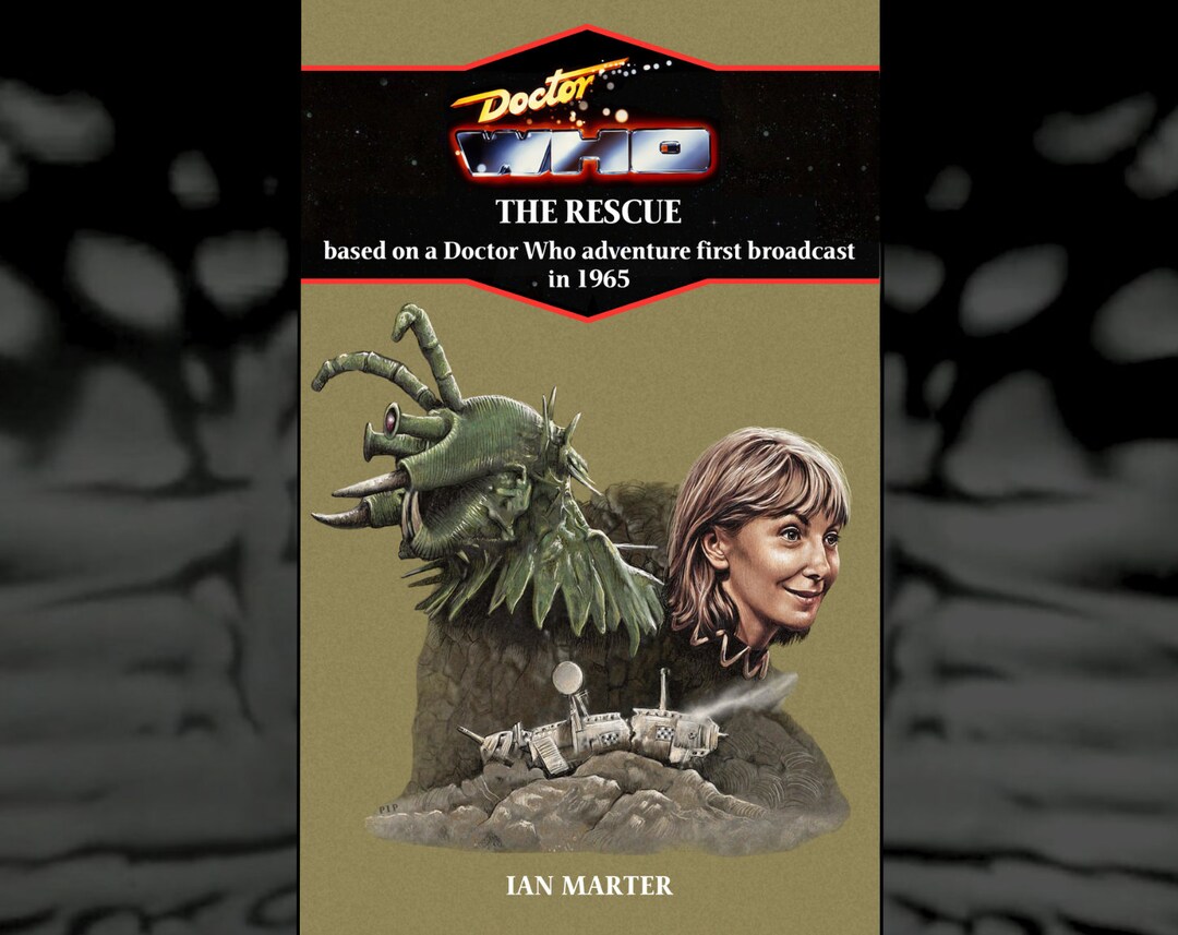 Doctor Who: the Rescue virgin Blue Spine Reprint Custom Cover - Etsy