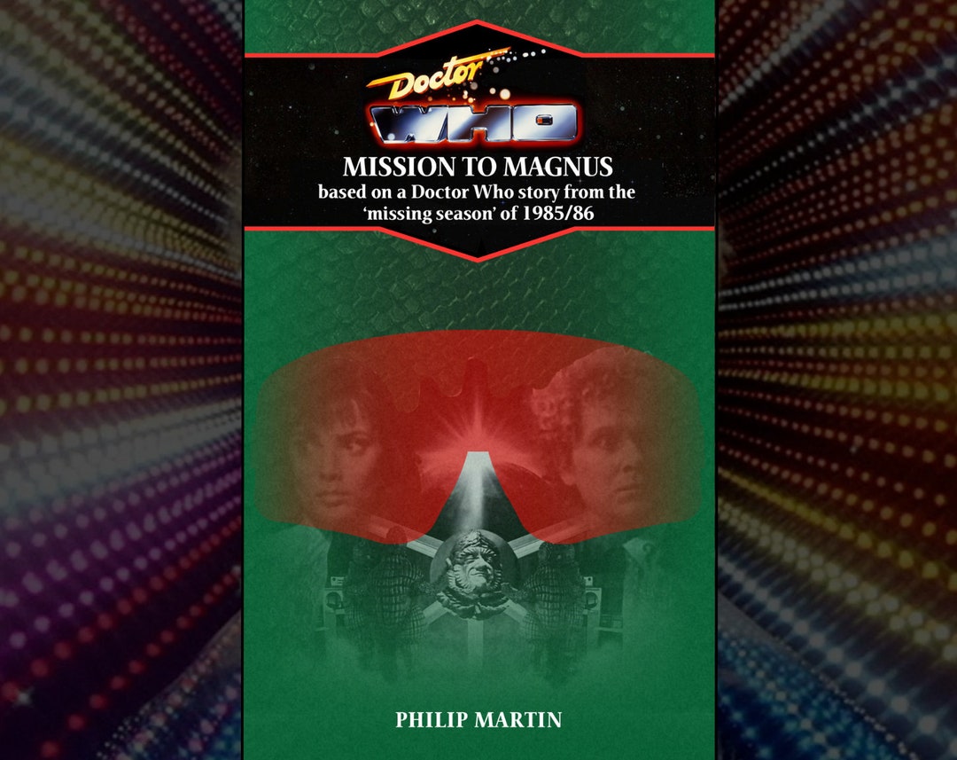 Doctor Who: Mission to Magnus virgin Blue Spine Reprint Custom Cover - Etsy