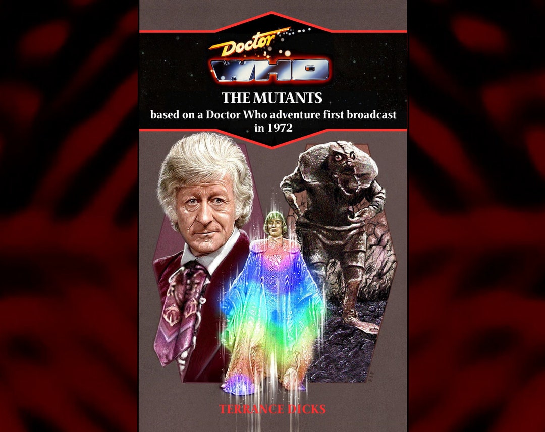 Doctor Who: the Mutants (virgin Blue Spine Reprint Custom Cover) - Etsy
