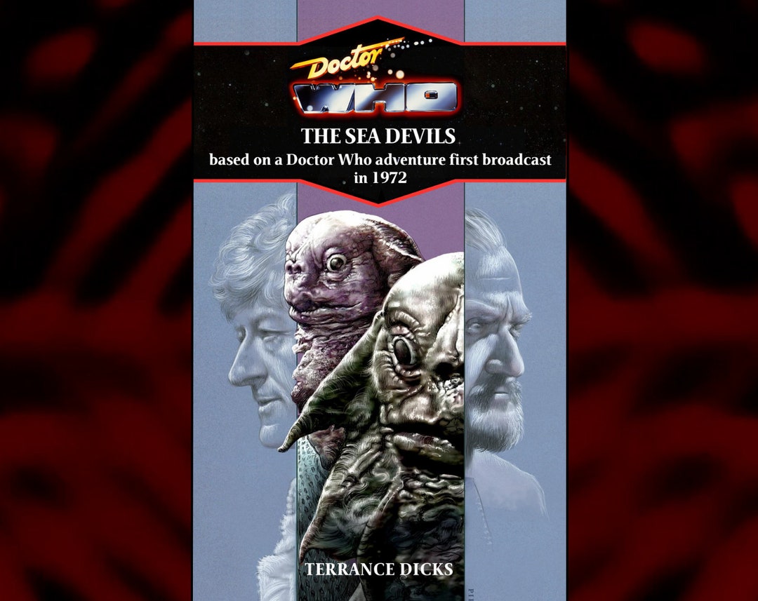 Doctor Who: the Sea Devils (virgin Blue Spine Reprint Custom Cover) - Etsy