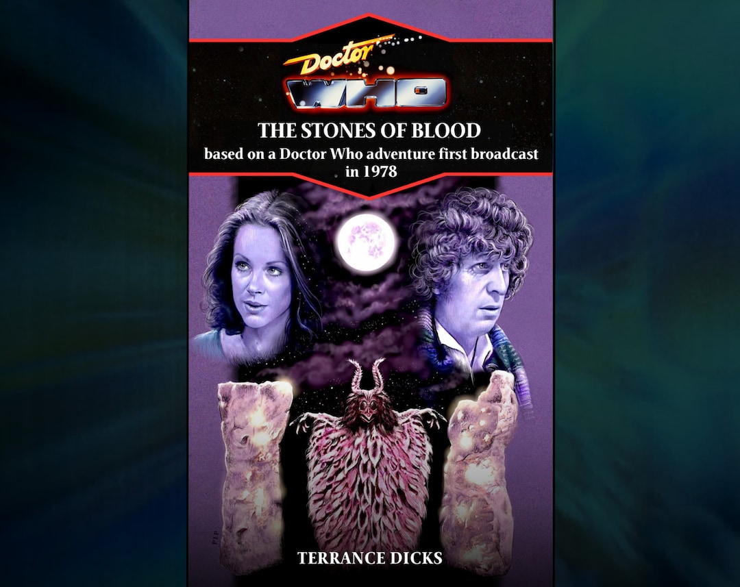 Doctor Who: the Stones of Blood (virgin Blue Spine Reprint Custom Cover ...