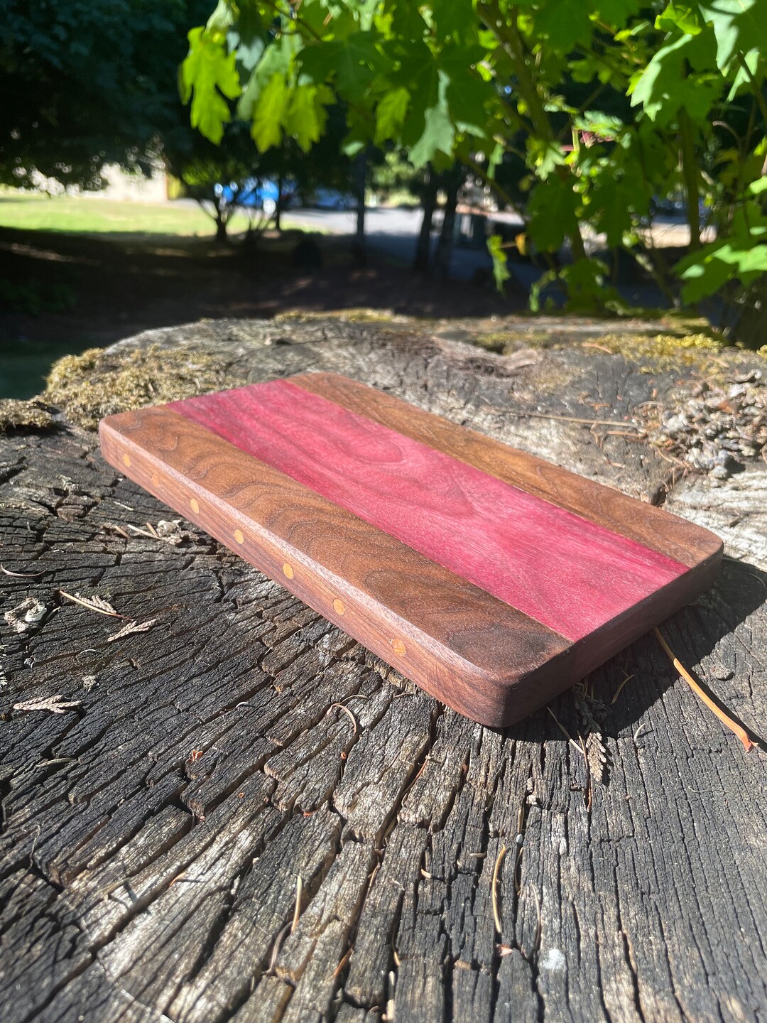 Purple Heart Cutting Board - Etsy